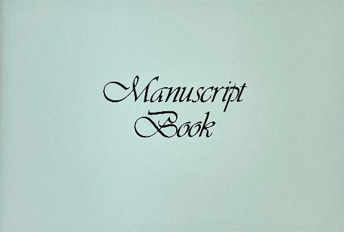 A5 Manuscript Book, 6 Stave, Interleaved – Pianoworks